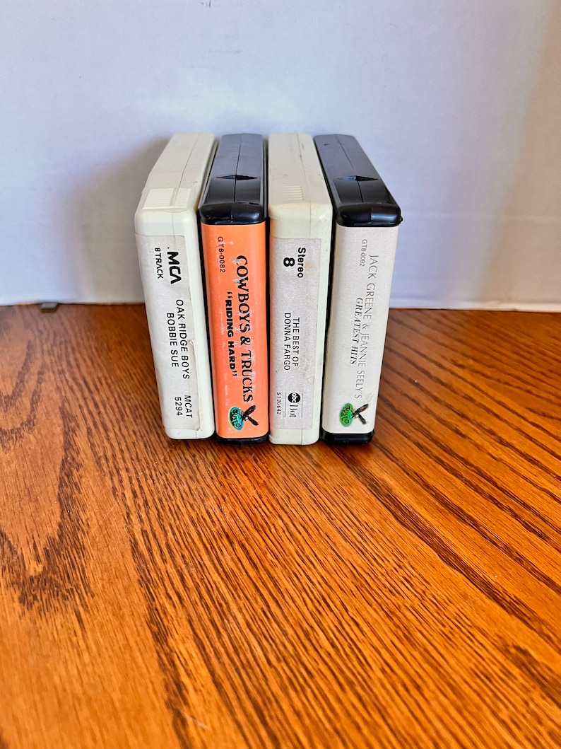 Vintage 8 Track Tapes - Etsy