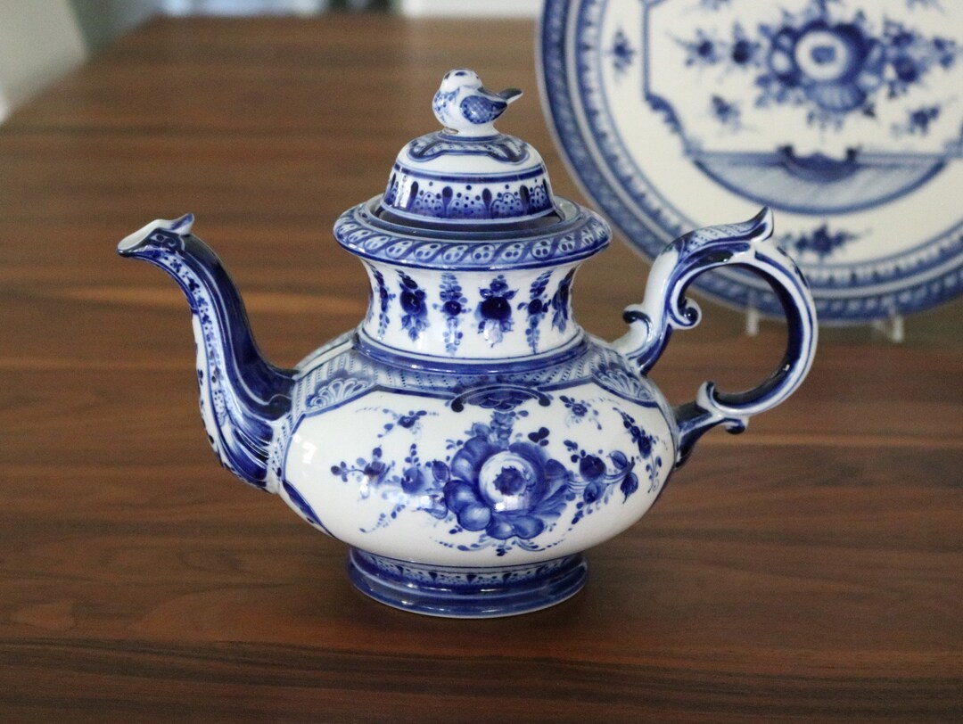 Pot Teapot Porcelain Teapot Porcelain Teapot Tea - Etsy