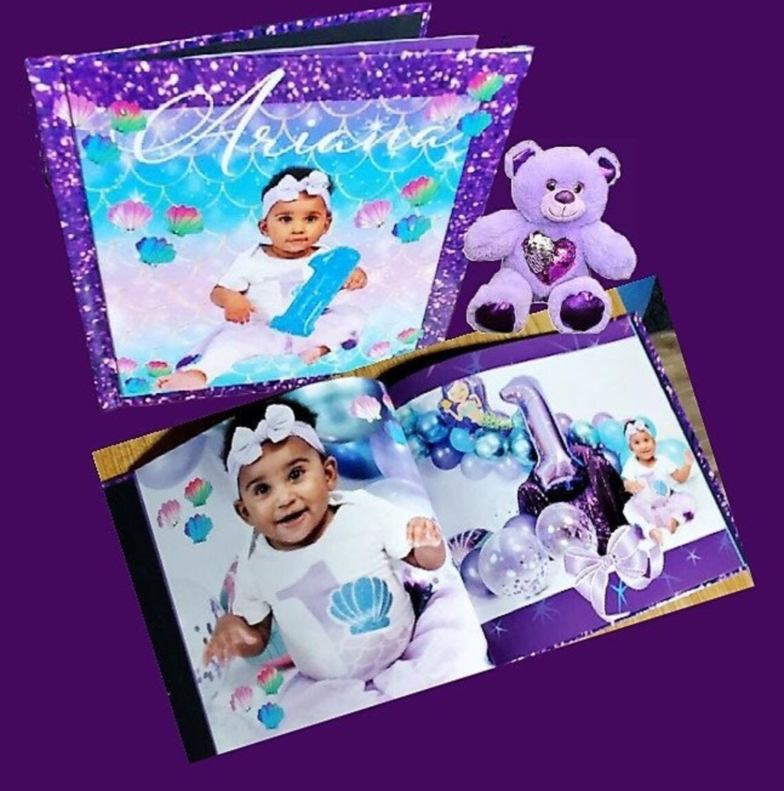 Custom Birthday Photobook Custom Photo Book Birthday Gift Ideas ...