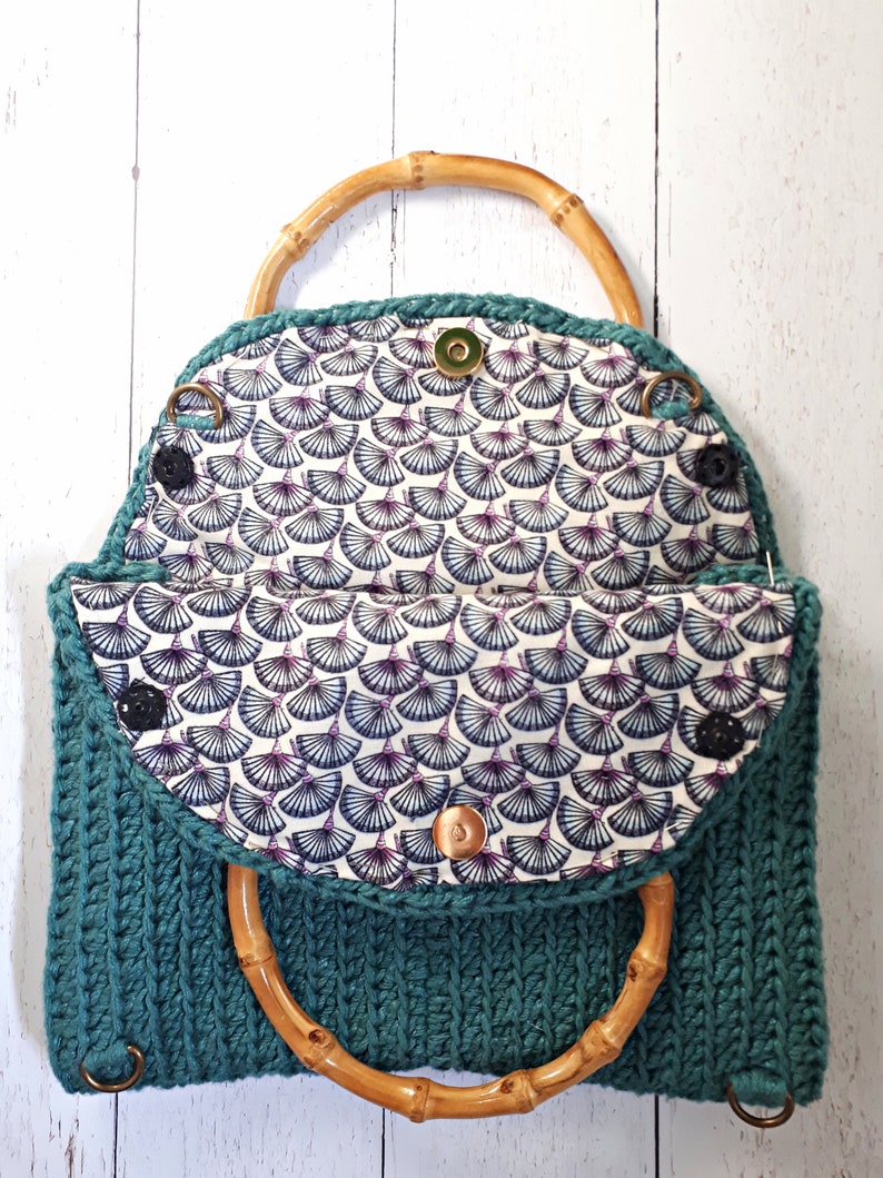 Downloadable Pdf Pattern Bali Bag. Needle. Spanish - Etsy
