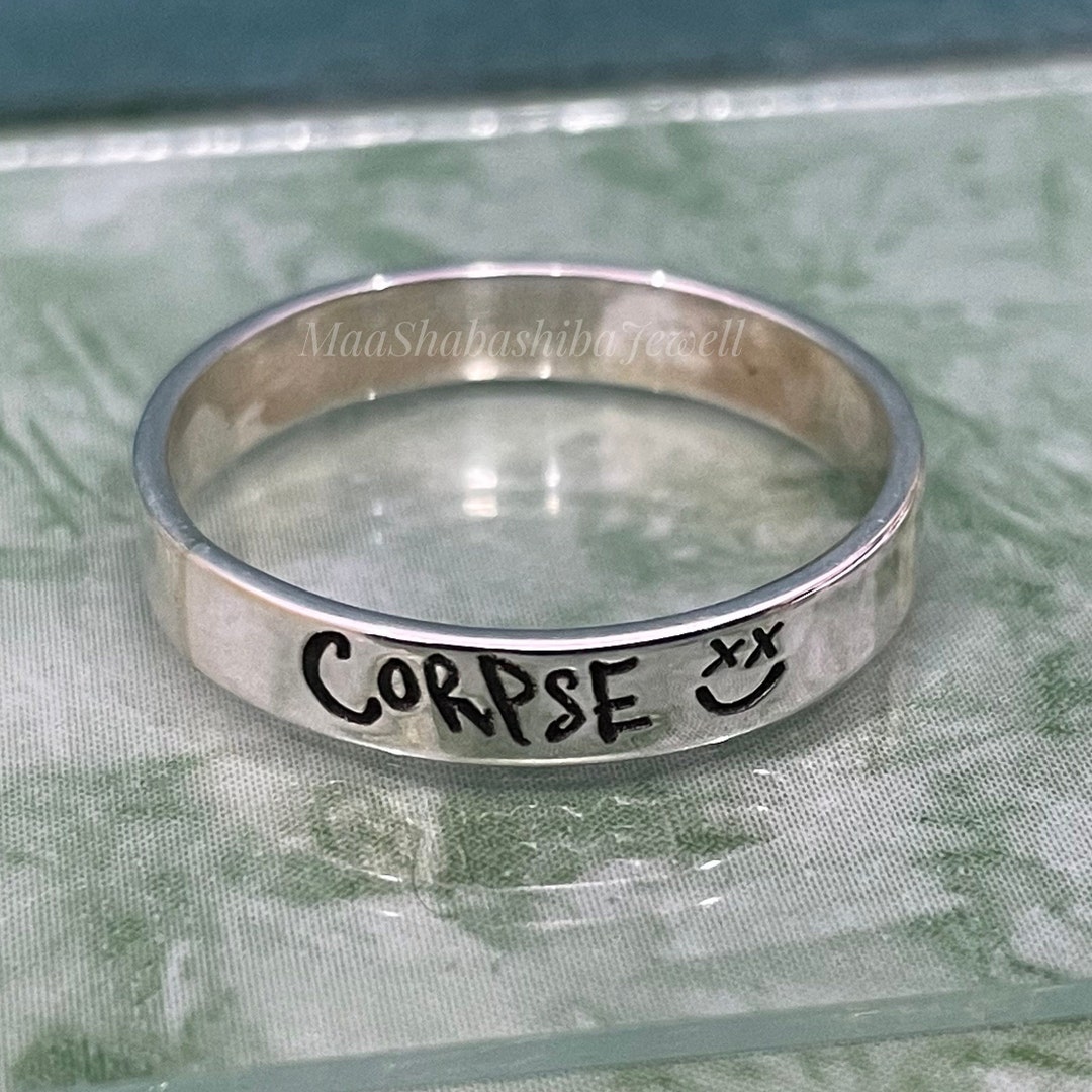 Corpse Ring -custom Ring -silver Ring -925 Sterling Silver Ring, Girl ...