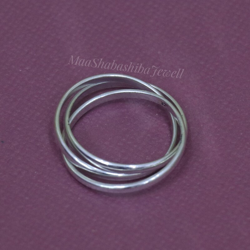 Overlapping Ring - Etsy