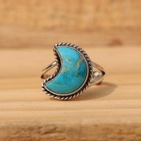 Turquoise Moon - Etsy