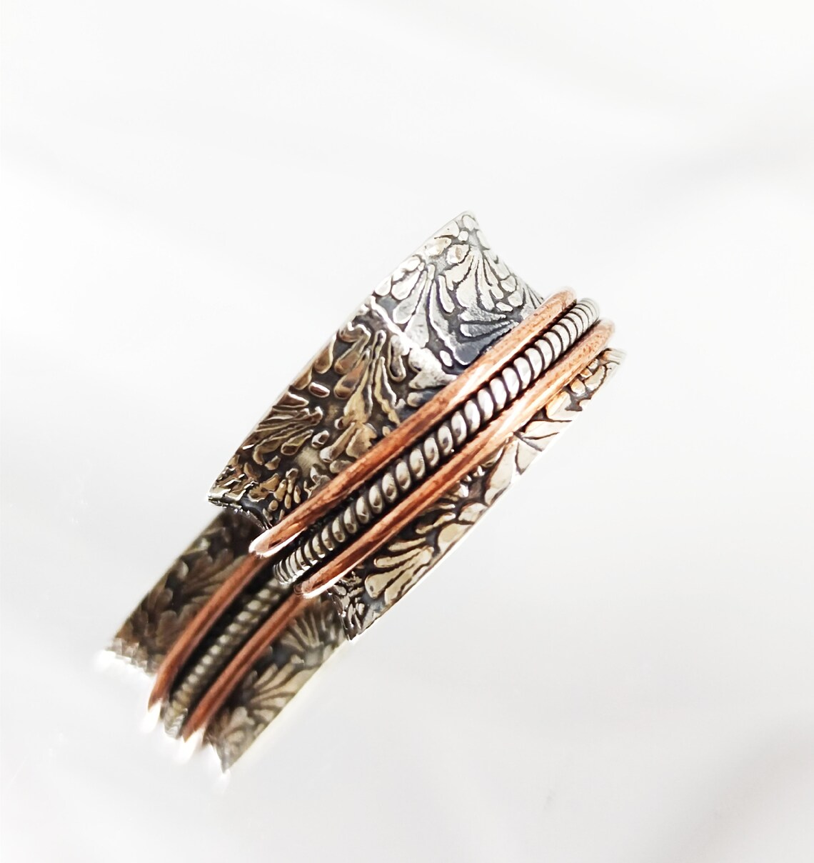 Boho-Magic Spinner Ring 925 Sterling Silver Spinner Ring | Etsy