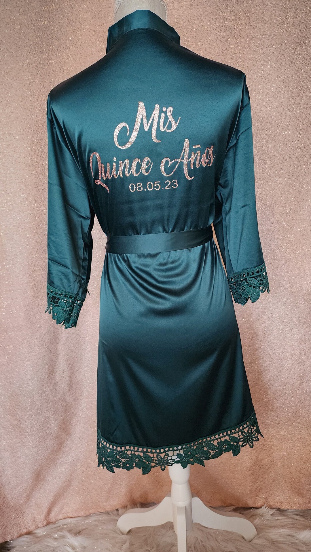 Mis Quince XV Robes, Bridesmaid Robes, Birthday Gifts, Sweet 16 Gifts ...