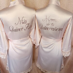 Quinceanera, Mis XV, Bridesmaid Robes, Birthday, Sweet 16 Gifts, Mis ...