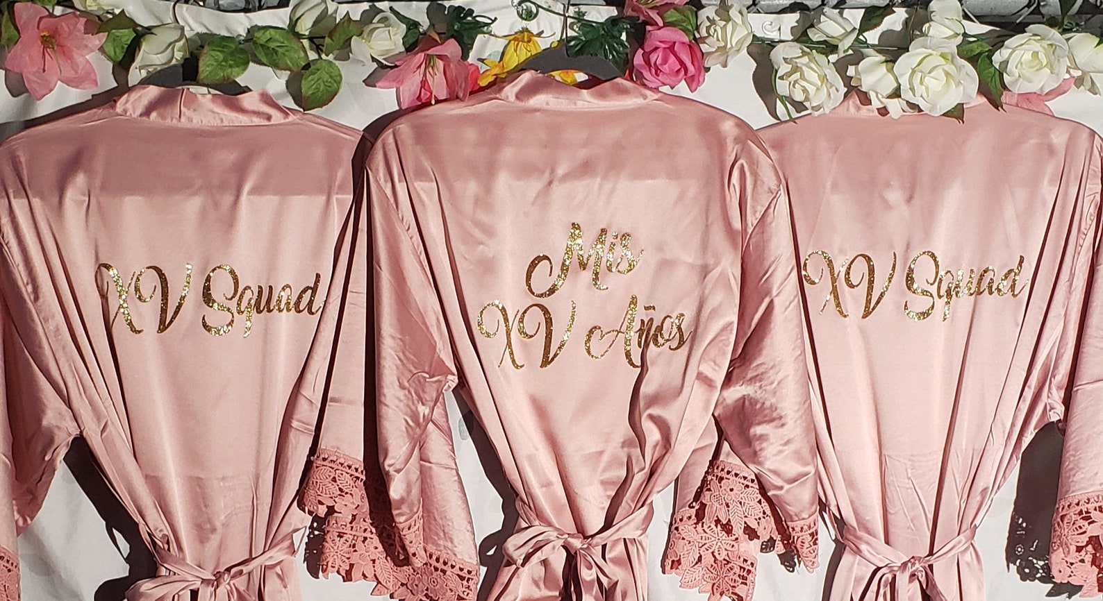 Mis Quince XV Robes Bridesmaid Party Robes Birthday Gifts - Etsy
