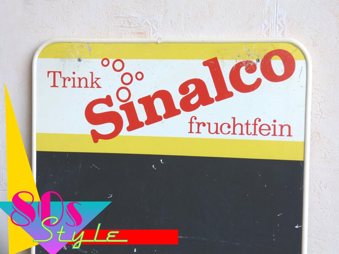 Iconic Sinalco Lemonade Advertising Panel - Etsy
