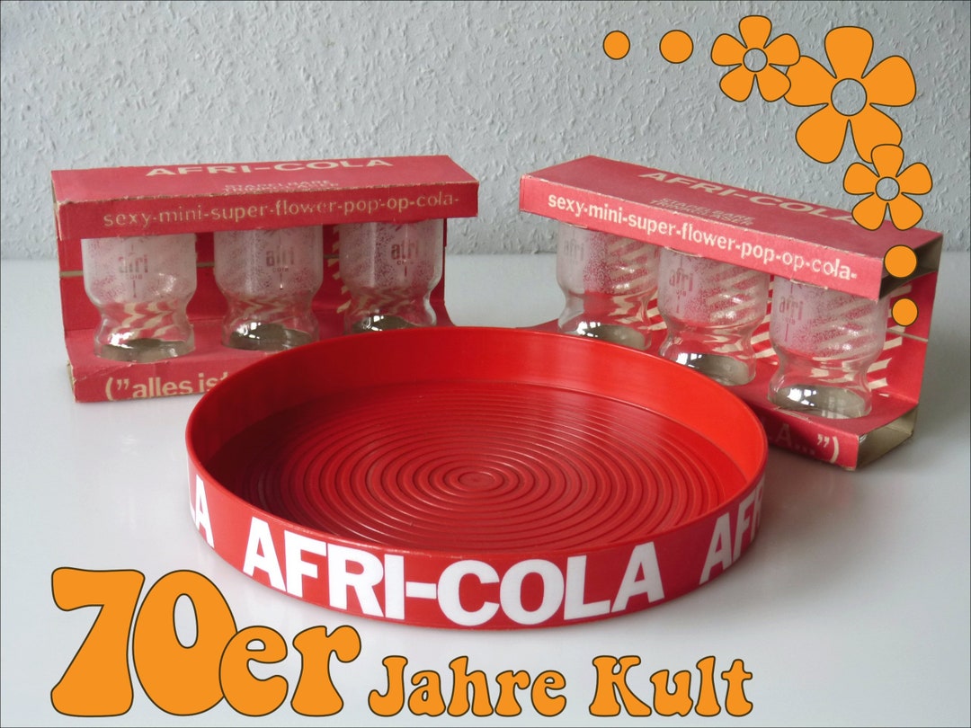 Afri Cola Set of the 70s - Etsy