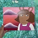 DW Side-eye Painting, Arthur Painting, Meme Painting - Etsy