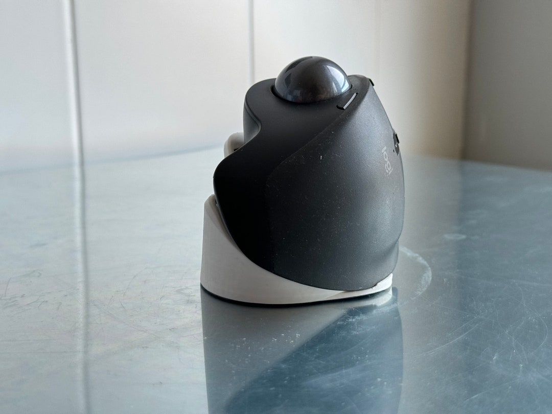 Stand for Logitech MX Ergo Stand 40 Degrees in Colour WHITE - Etsy