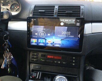 BMW E46 HVAC Relocation Bracket for Double Din Unit 3 Series AC 3D ...