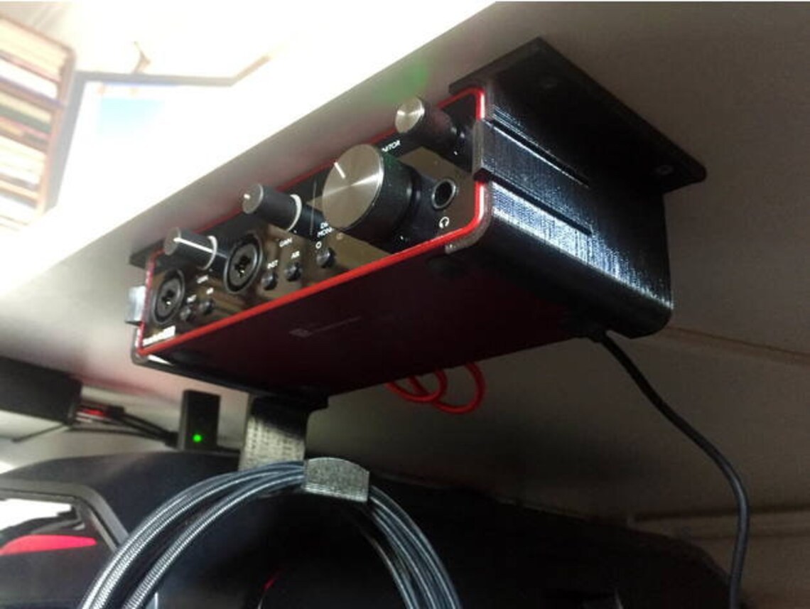 Stand for Focusrite Scarlett 2i2 USB Audio Interface underdesk | Etsy