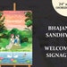 Bhajan Sandhya Welcome Signages, Welcome Signs Hindu as Indian Bhajan ...