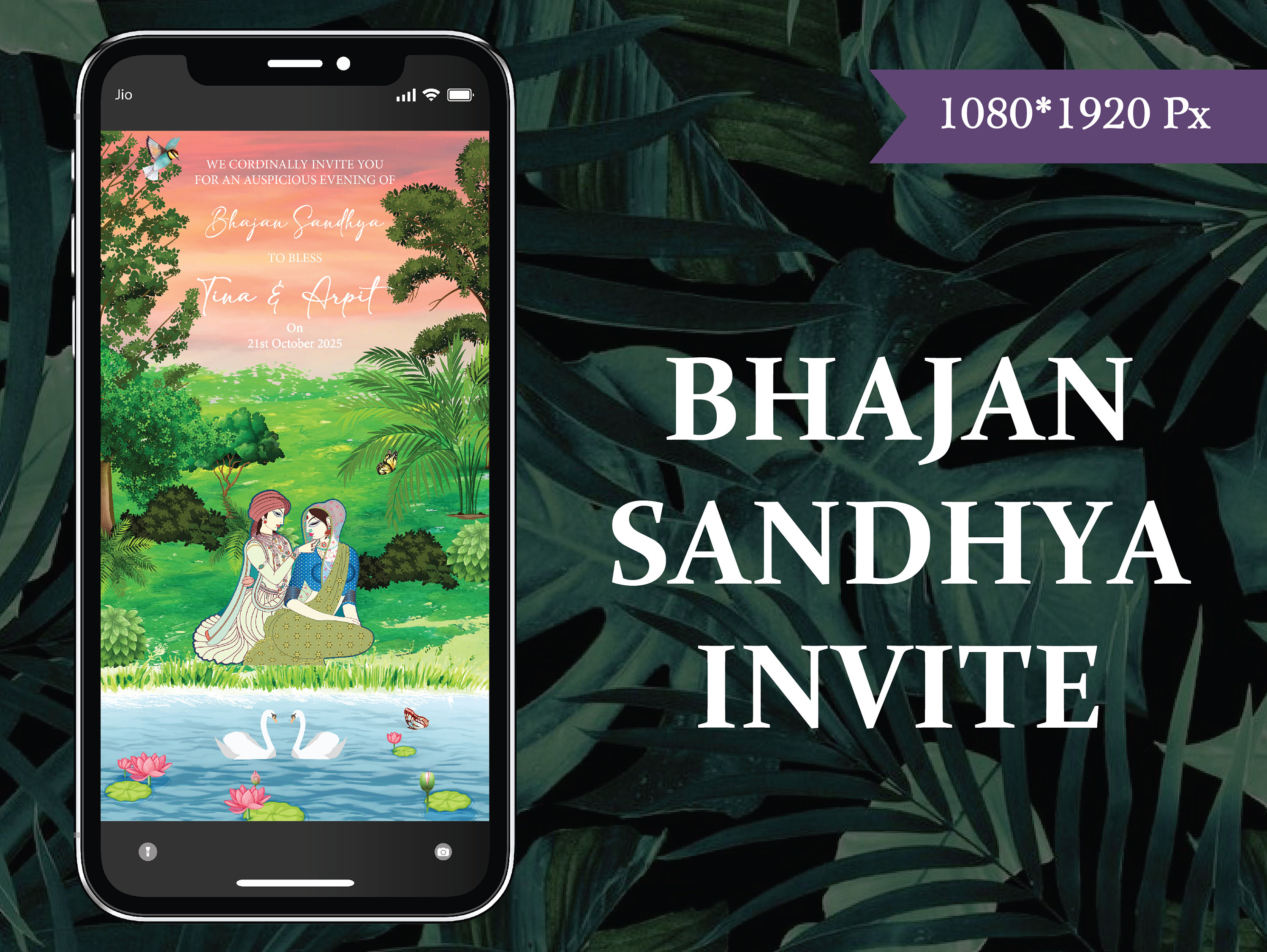 Indian Bhajan Sandhya Invites, Welcome Invites Hindu as Indian Bhajan ...