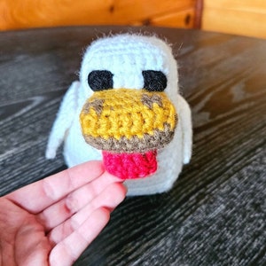 Crochet Minecraft Chicken Pattern (PDF Download) Beginner Friendly ...