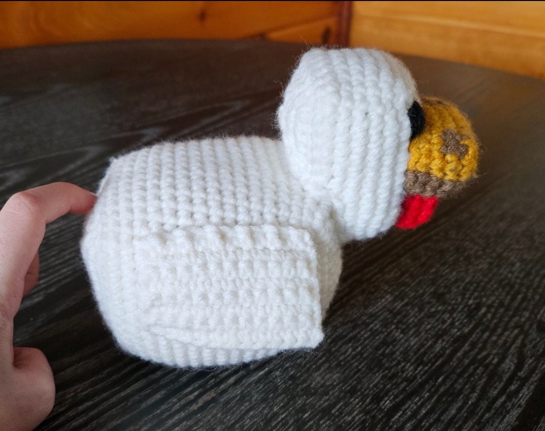 Crochet Minecraft Chicken Pattern (PDF Download) Beginner Friendly ...