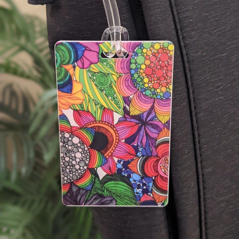 Cute Luggage Tag Women - Etsy