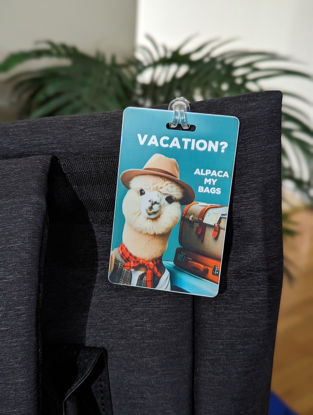 Alpaca My Bags Luggage Tag, Custom Bag Tag, Alpaca Cute Suitcase Tag ...