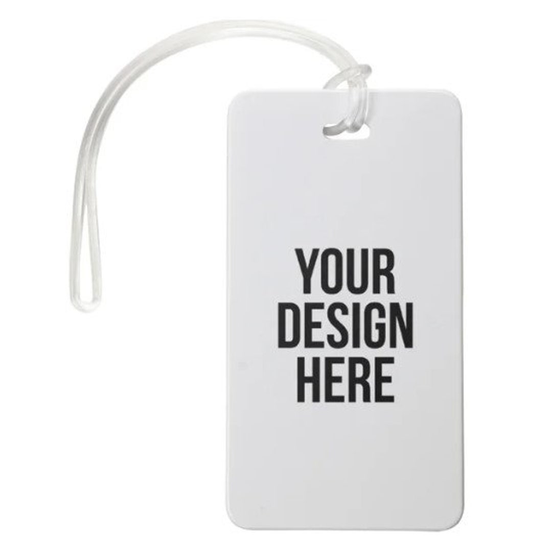 Custom Luggage Tag, PERSONALIZED or BLANK Bag Tag - Etsy