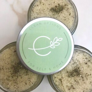 Eco Friendly Body Scrub / Shower Scrub / Zero Waste Salt Scrub Body ...