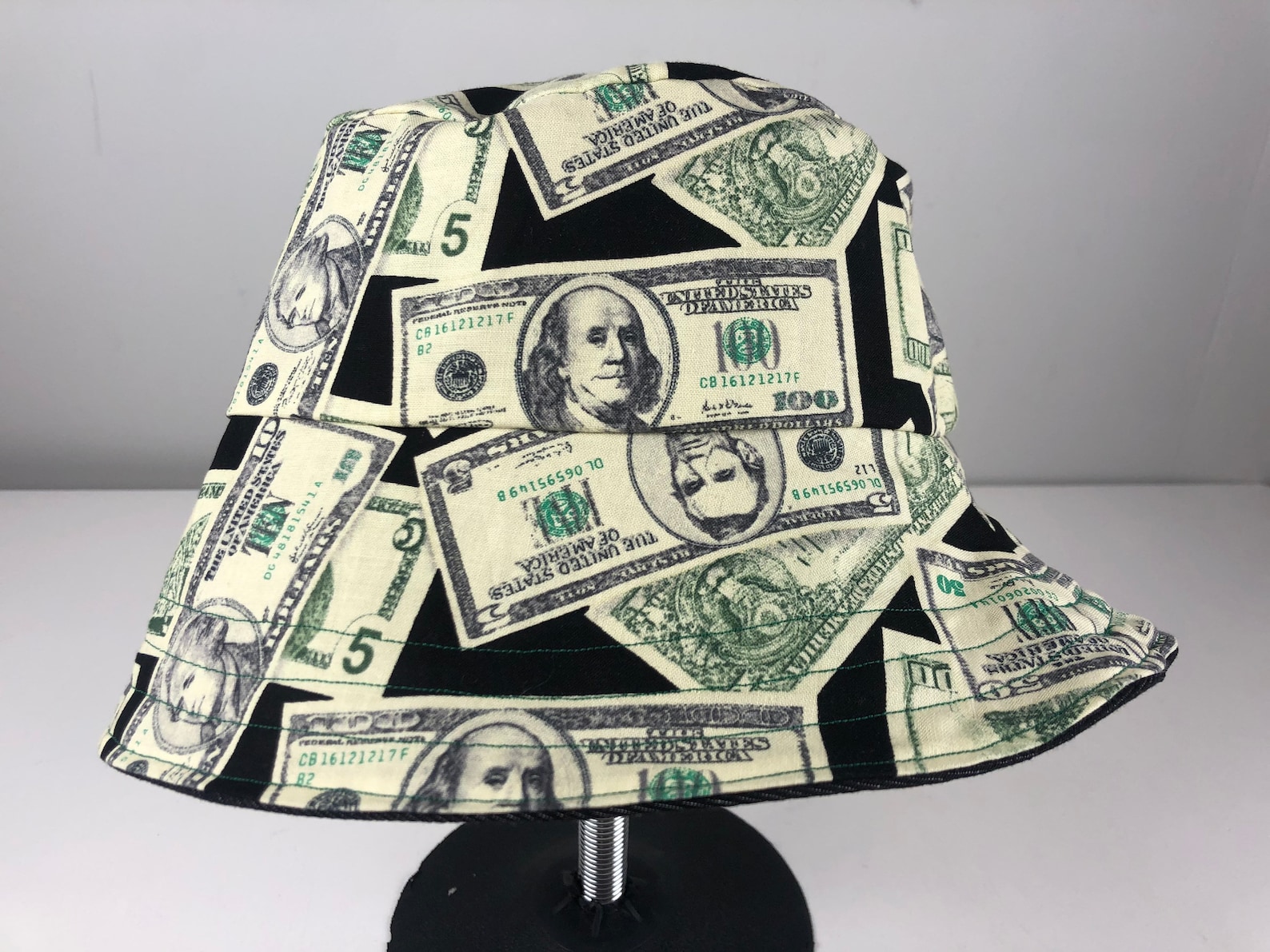 This Hat is Money Cash Currency Print Cotton & Stretch Camo - Etsy
