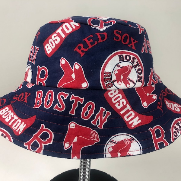 Red Sox Bucket Hat - Etsy