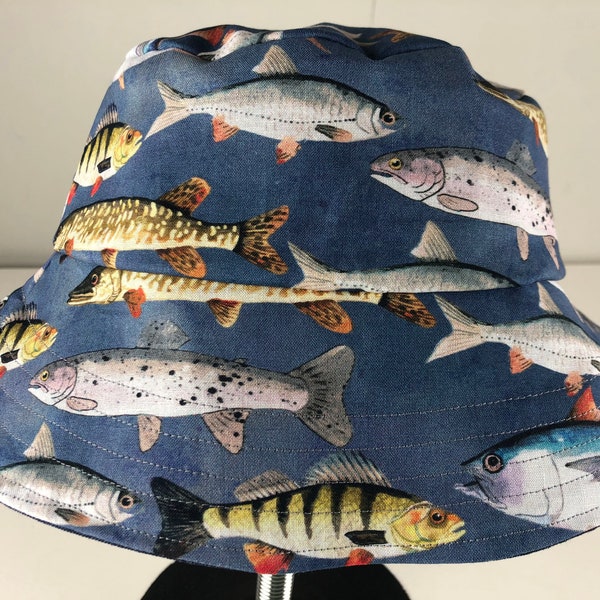 Fishing Bucket Hat - Etsy