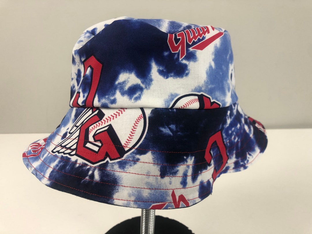 Cleveland Ohio Reversible Bucket Hat Cotton Blue Denim of Tie Dye ...