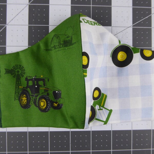 Tractor Face Mask - Etsy