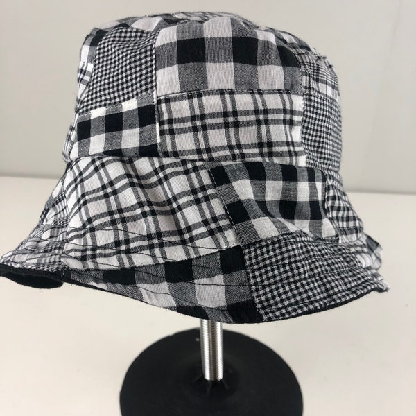 Patchwork Bucket Hat - Etsy