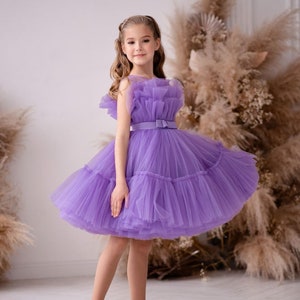 Purple Tutu Dress, Baby Dress ,toddler Dress, Girl Dress, Birthday ...