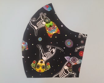 Dog Skeleton Mask | Etsy