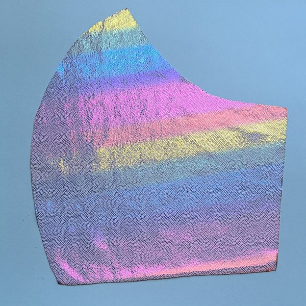 Holographic Face Mask - Etsy