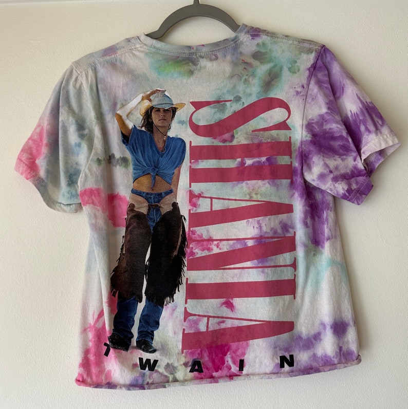 Shania Twain Tie Dye T Shirt - Etsy
