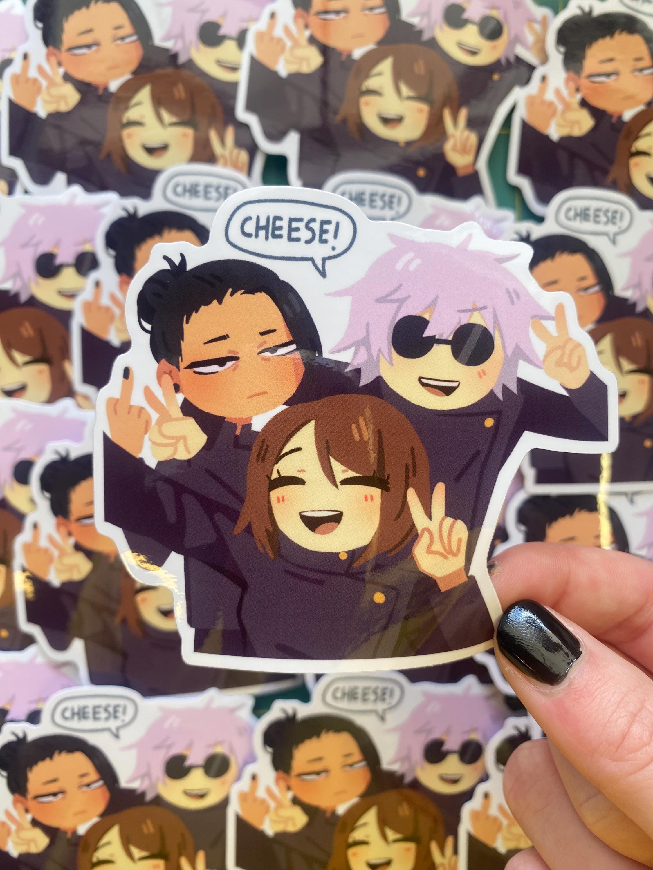 Jujutsu Kaisen Shoko Gojo Geto Hidden Inventory 3.5 Vinyl Stickers - Etsy