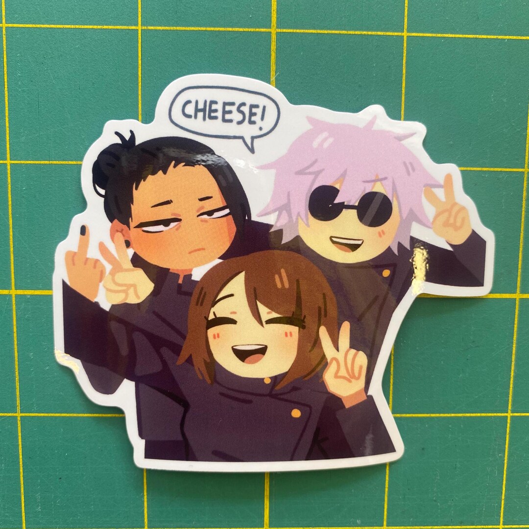 Jujutsu Kaisen Shoko Gojo Geto Hidden Inventory 3.5” Vinyl Stickers - Etsy