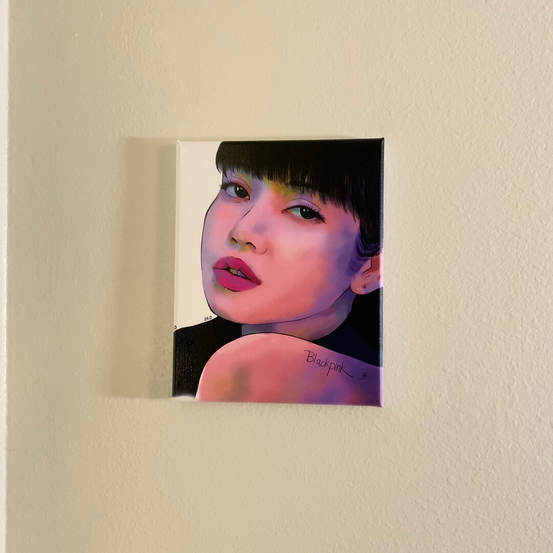 Blackpink Lisa Drawing - Etsy