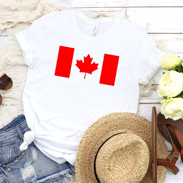 Canadian Flag Shirt - Etsy