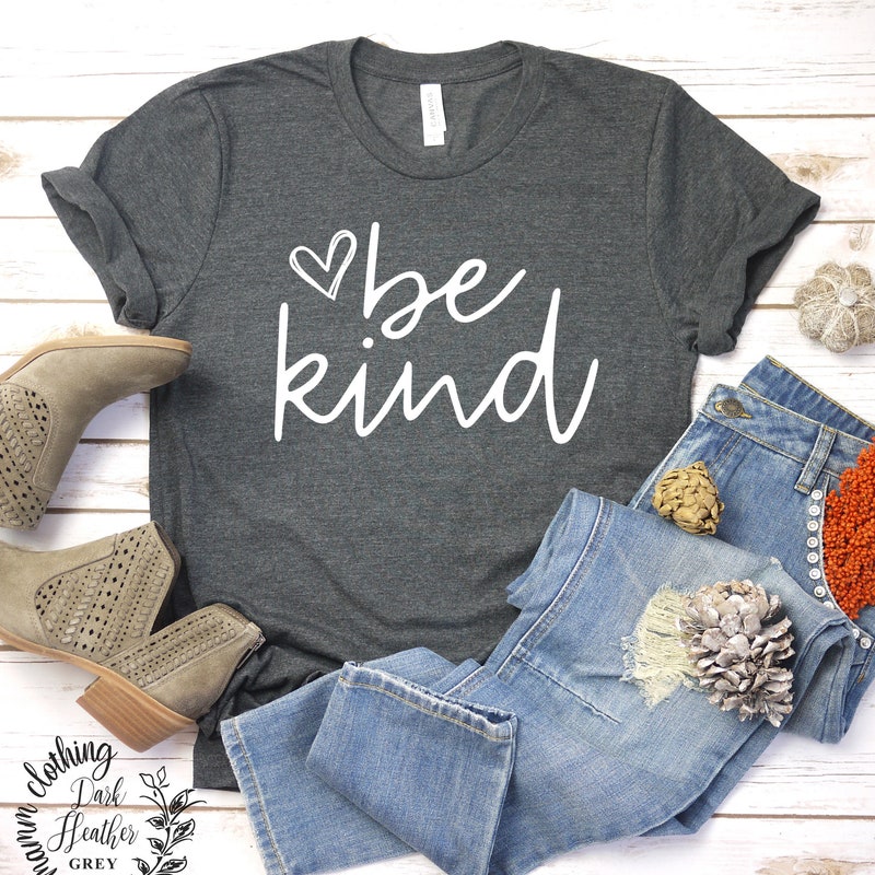 Be Kind Tshirt - Etsy