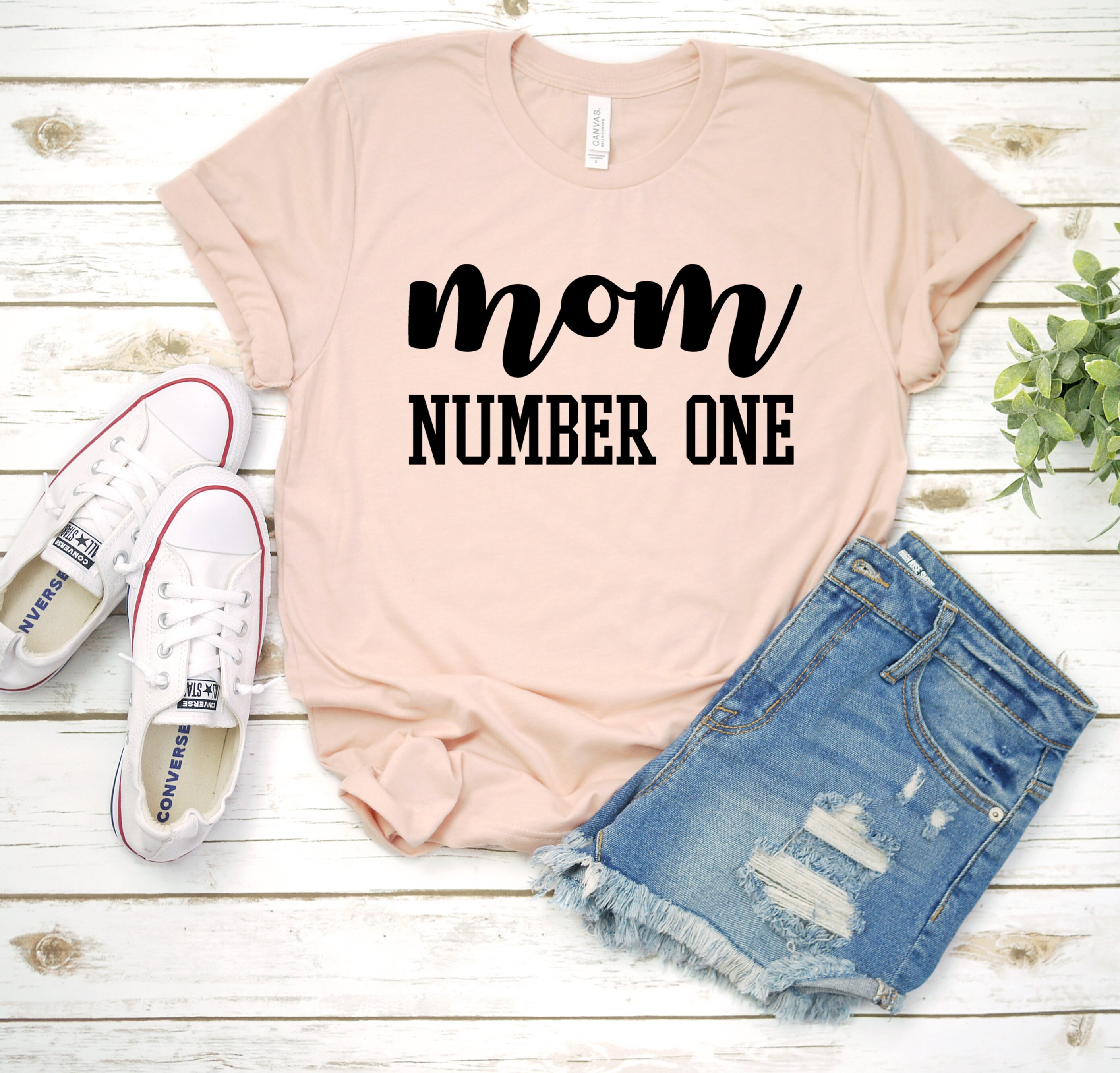Mama Shirt - Mom NUMBER ONE T-shirt - Mothers Day Shirt - Etsy