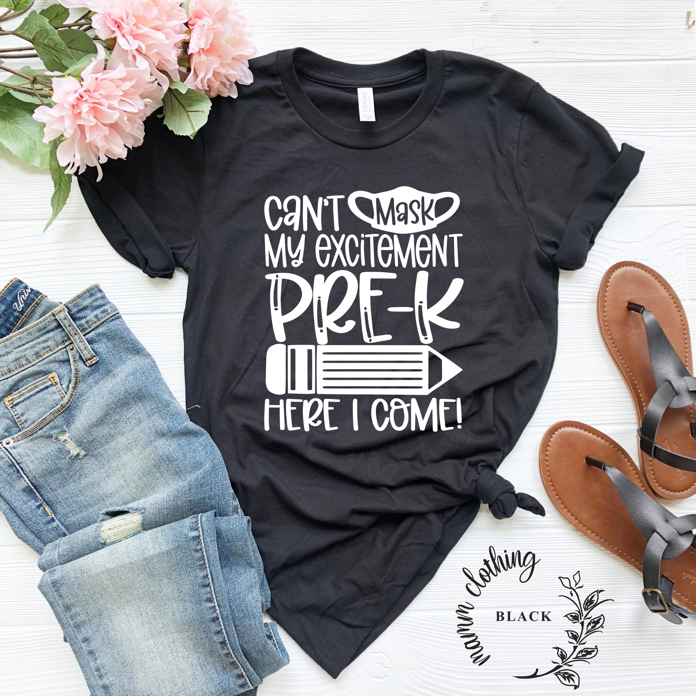 Can't Mask My Excitement T-shirt, Here I Come Shirt, Zoom Teacher Shirt ...