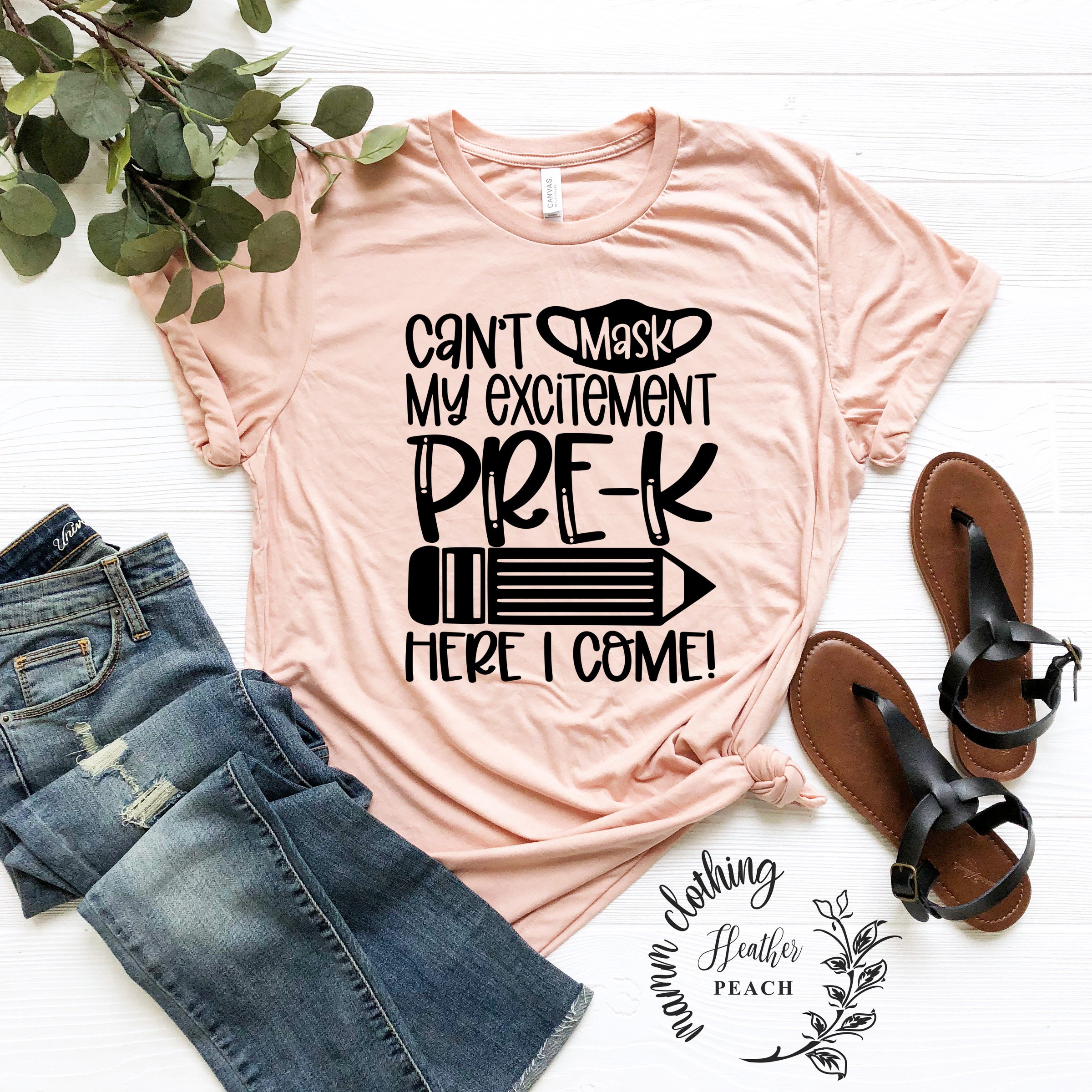 Can't Mask My Excitement T-shirt Here I Come Shirt Zoom - Etsy