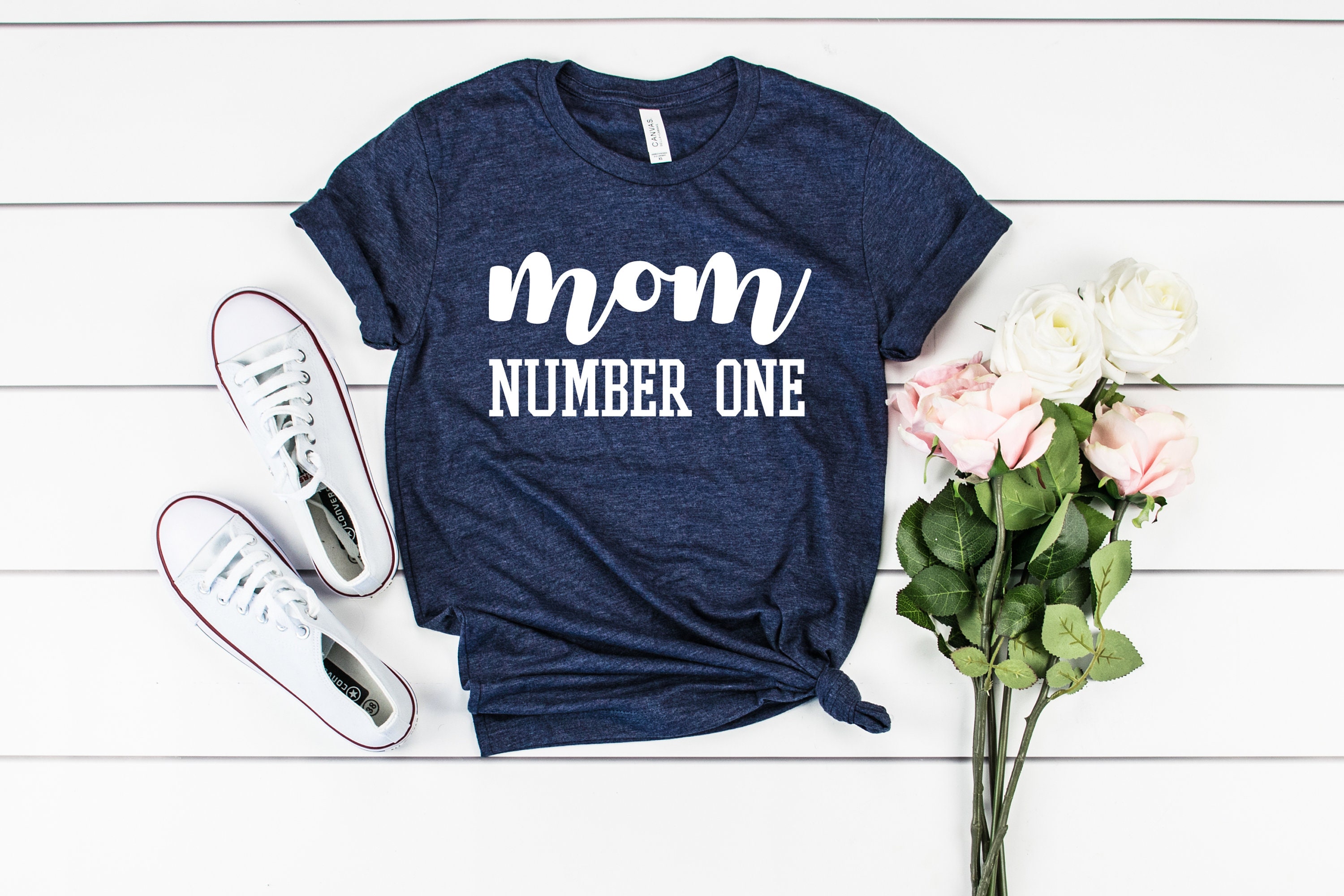 Mama Shirt - Mom NUMBER ONE T-shirt - Mothers Day Shirt - Etsy