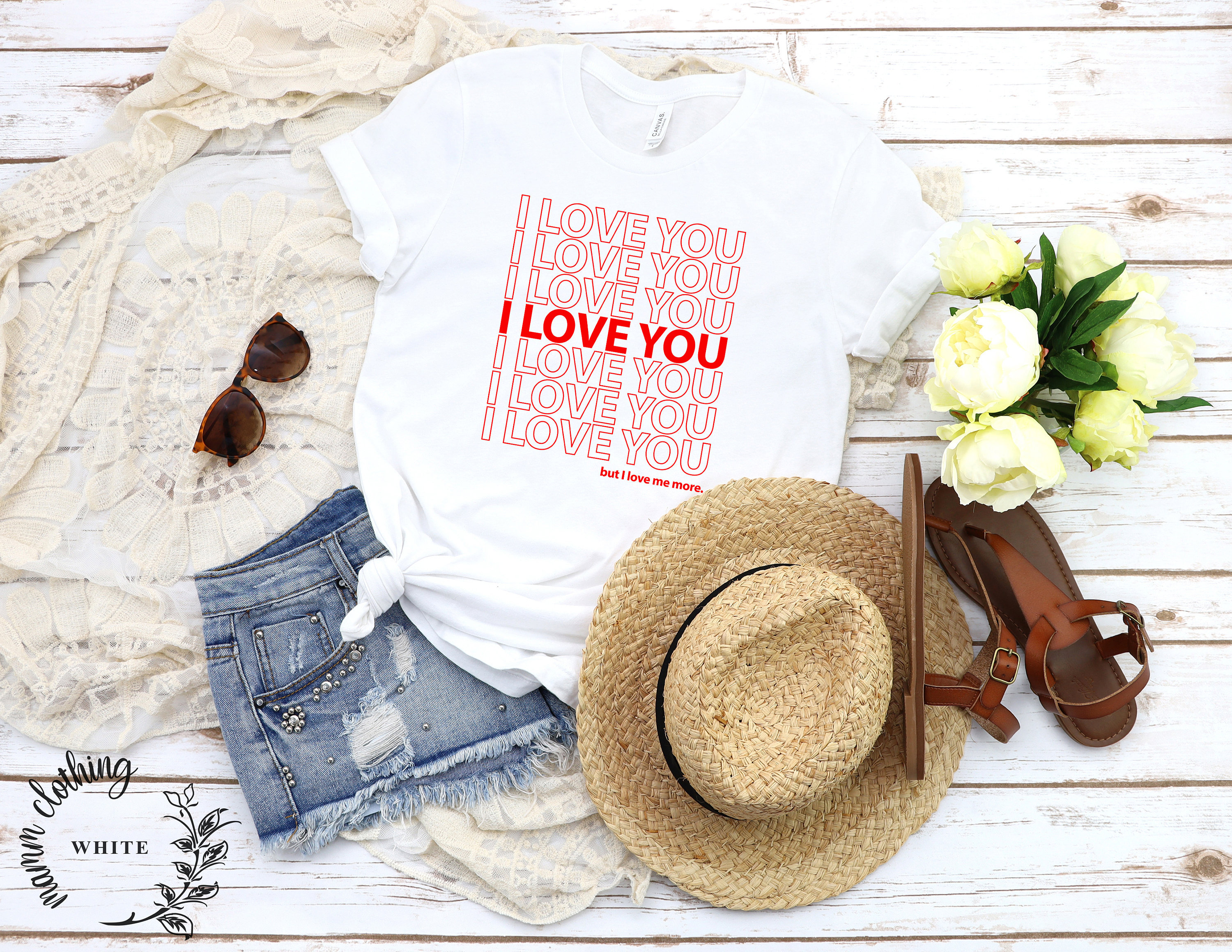 I Love You T-shirt, I Love You but I Love Me More... Funny Shirt - Etsy