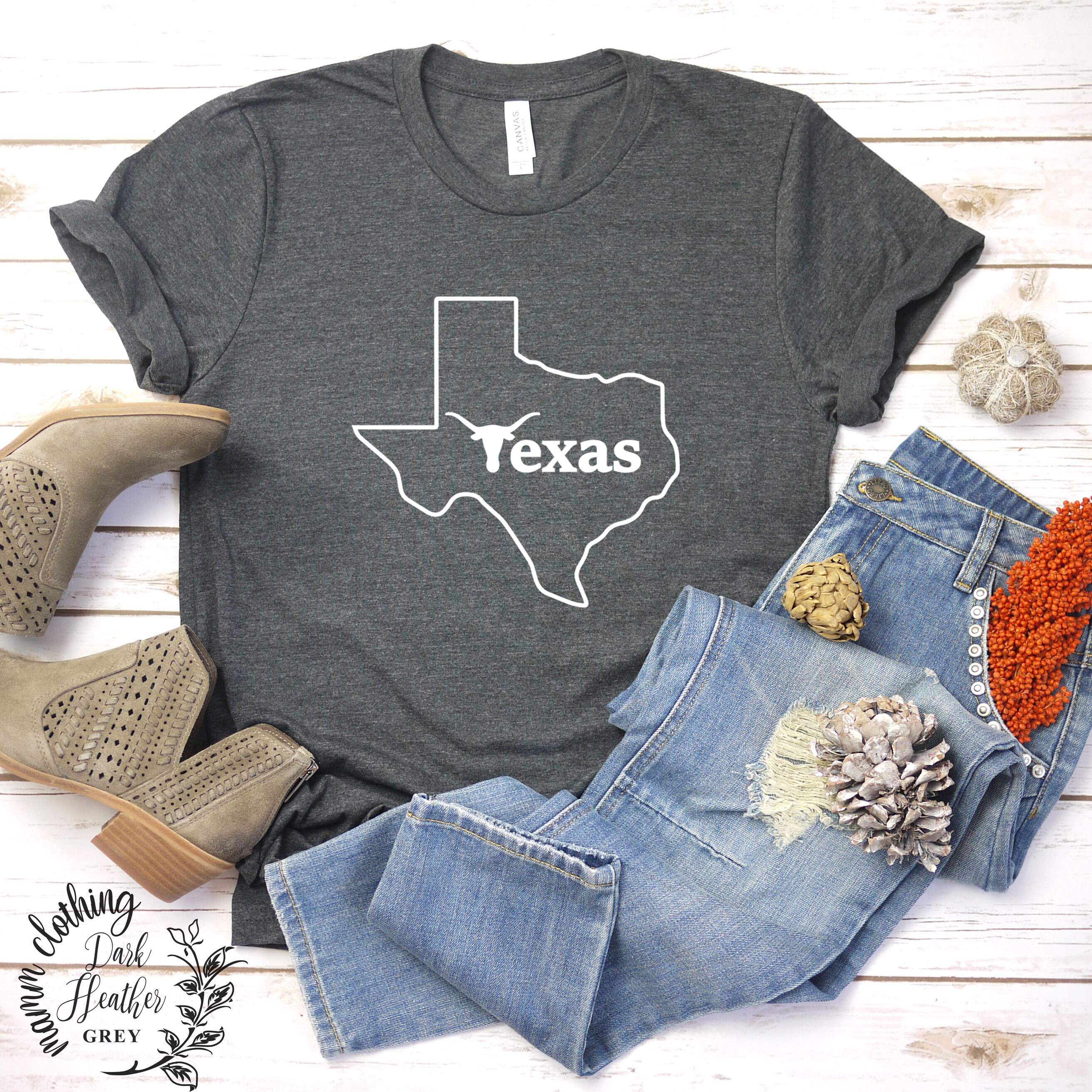 Texas Shirt Texas Tee Texas T-shirt State Shirt T-shirts - Etsy
