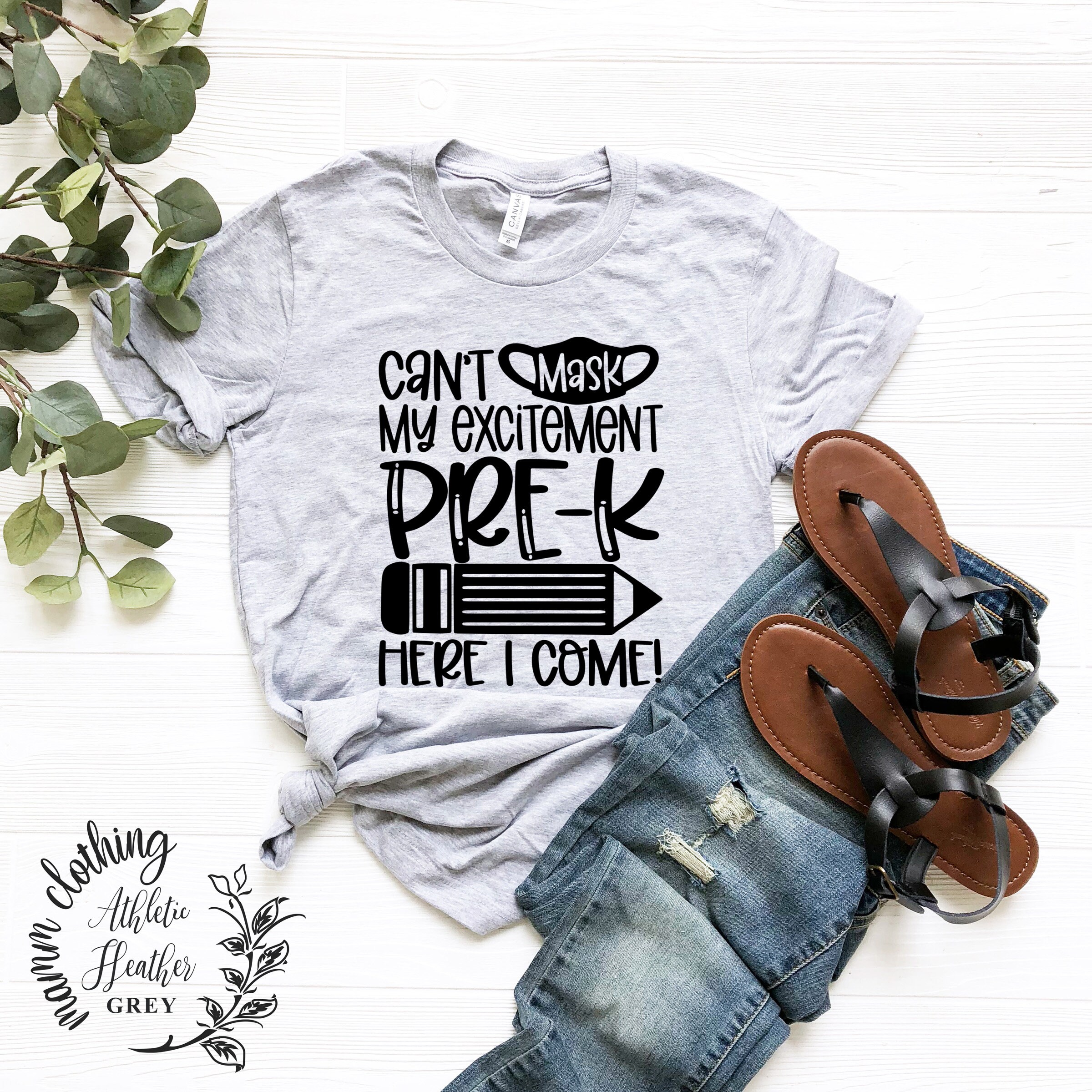 Can't Mask My Excitement T-Shirt Here I Come Shirt zoom | Etsy