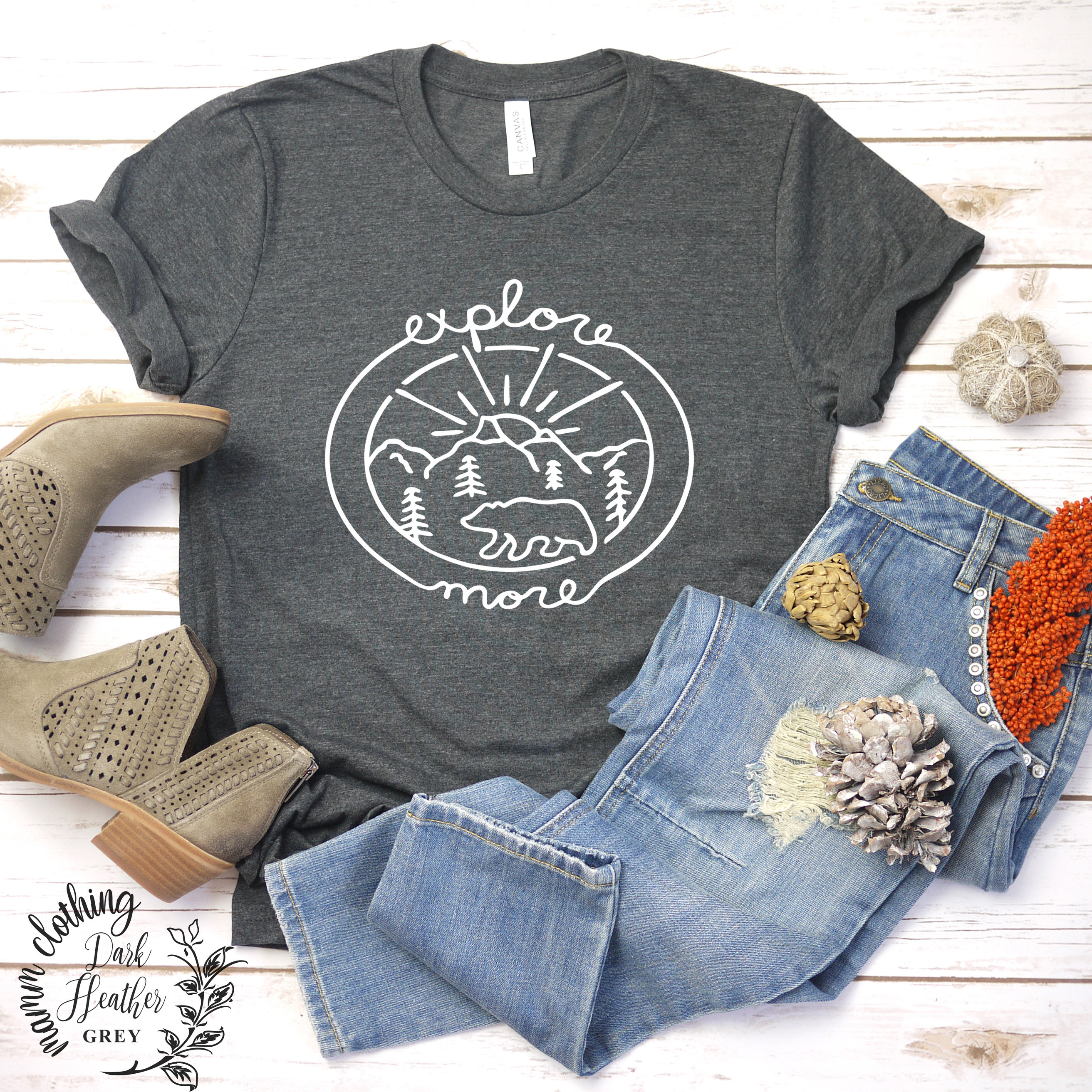 Explore More Shirt, Camping T-shirt, Adventure Shirt, Camper T-shirt ...