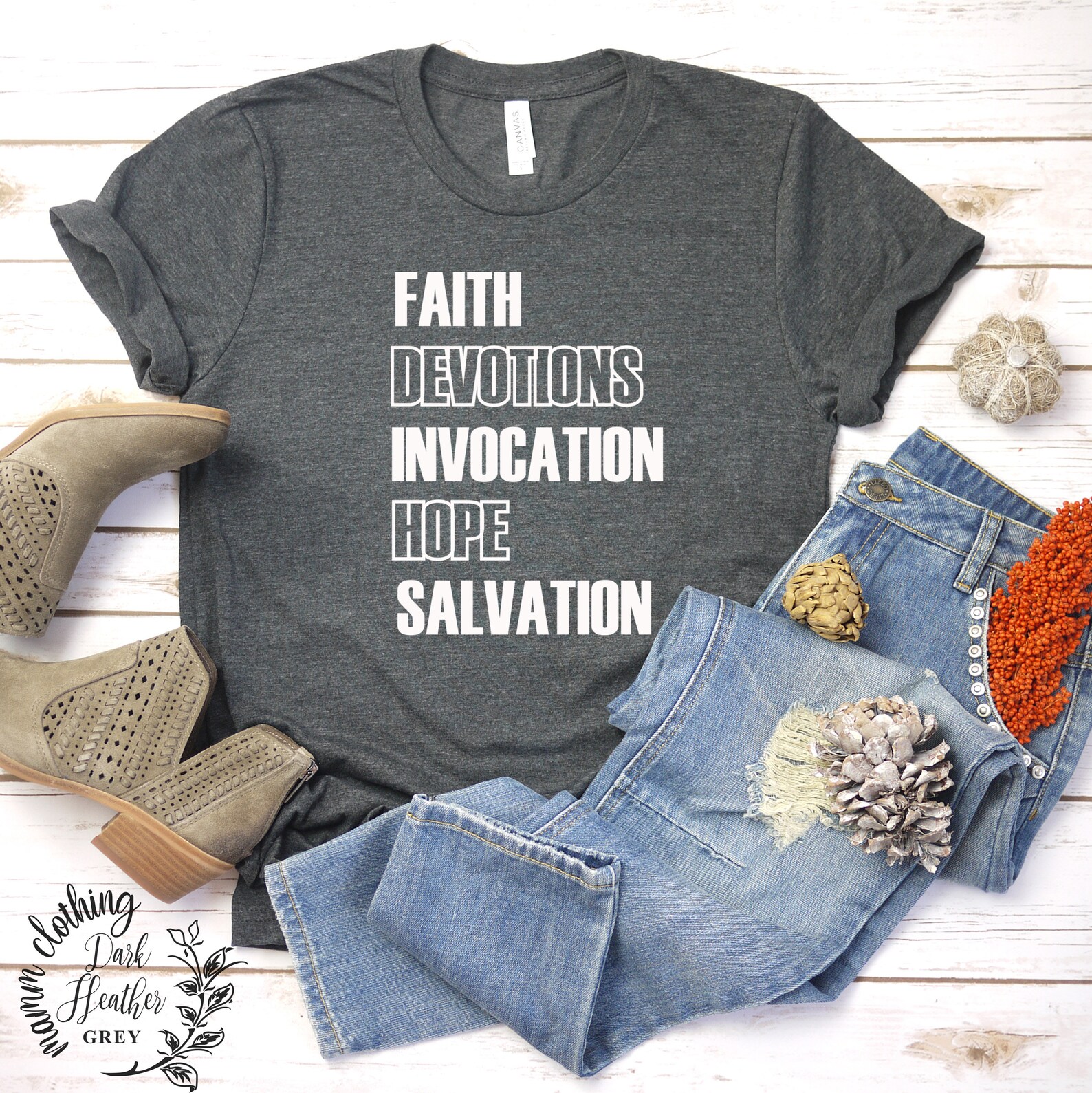 Faith T-shirt, Jesus, Christian Shirt, Religious Shirt, Church, Faith ...