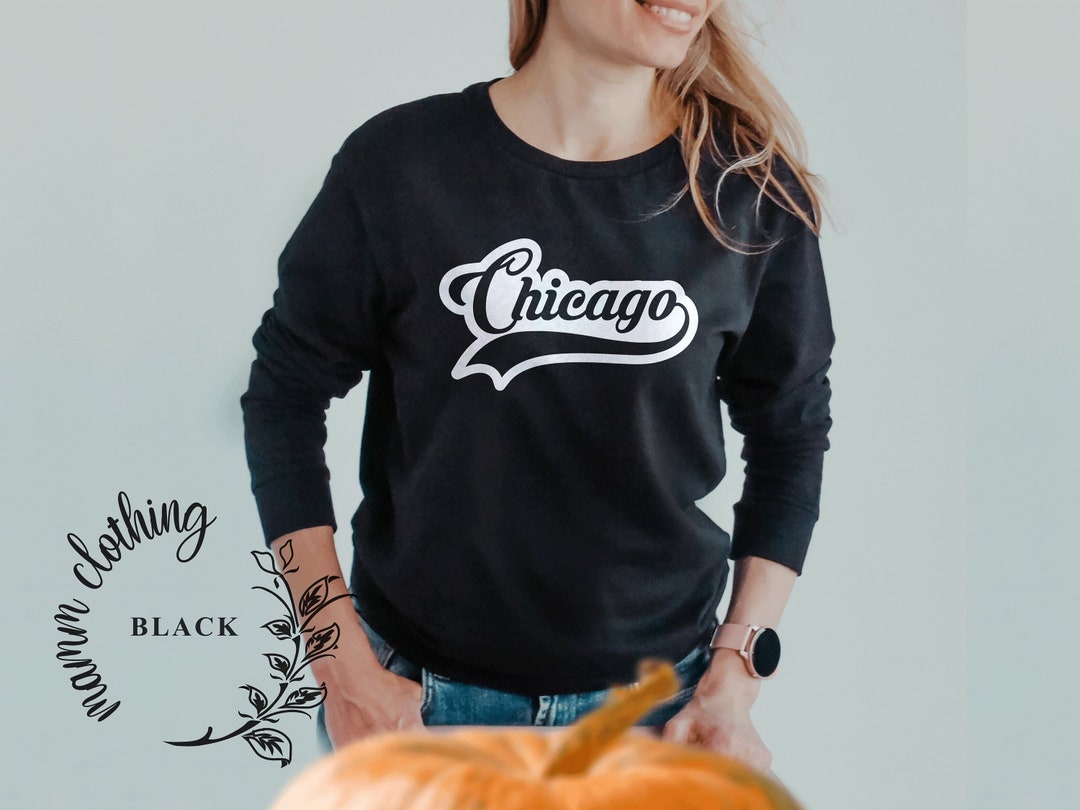 Chicago Shirt, Chicago Retro Style, Chicago Gifts, Chicago Clothing ...
